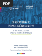 Cuadernillo de Ejercicios Cognitivos | PDF