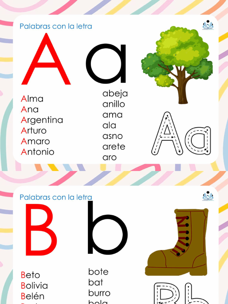 Material de Lectura de Palabras | PDF
