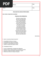 Ruth Rocha - Poema | PDF