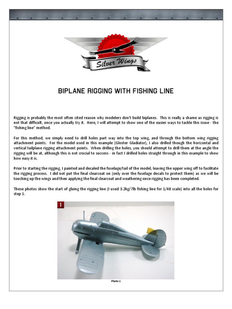 Biplane Rigging | PDF | Biplane | Aviation