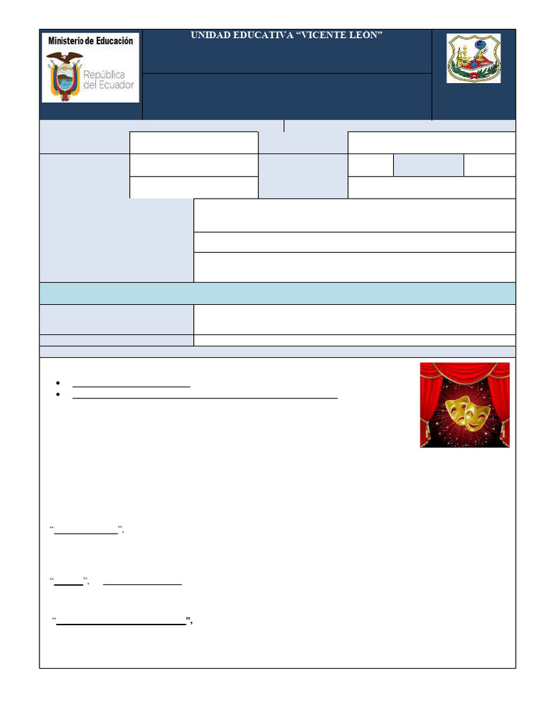 Ficha Ped ECA 2DO BACH - 3ertrim | PDF | Romeo y Julieta | Teatro West End