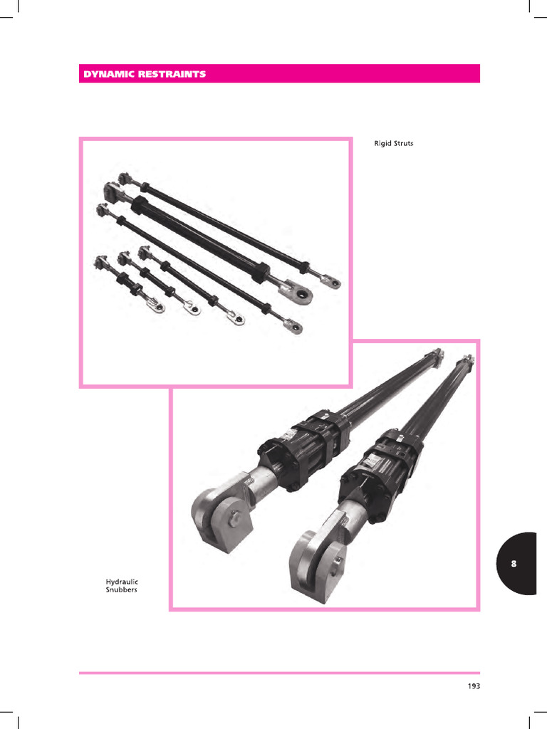 Bergen Dynamic Restraints Catalogue | PDF