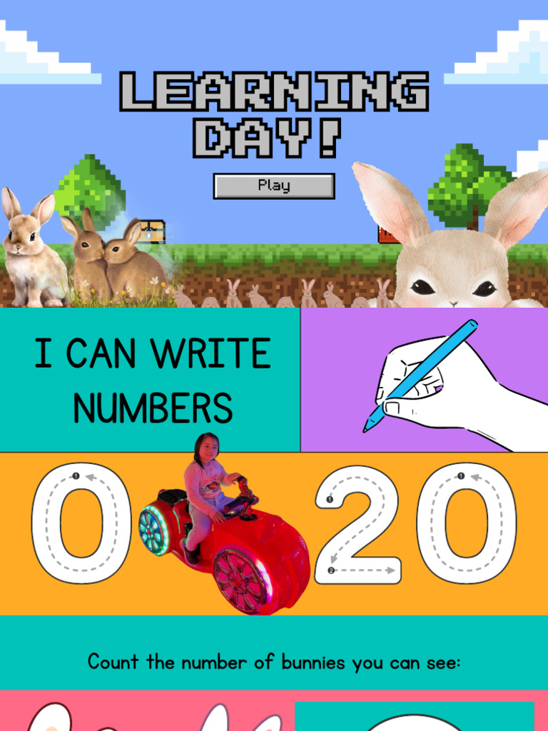 Count and Write Numbers 1-20 | PDF