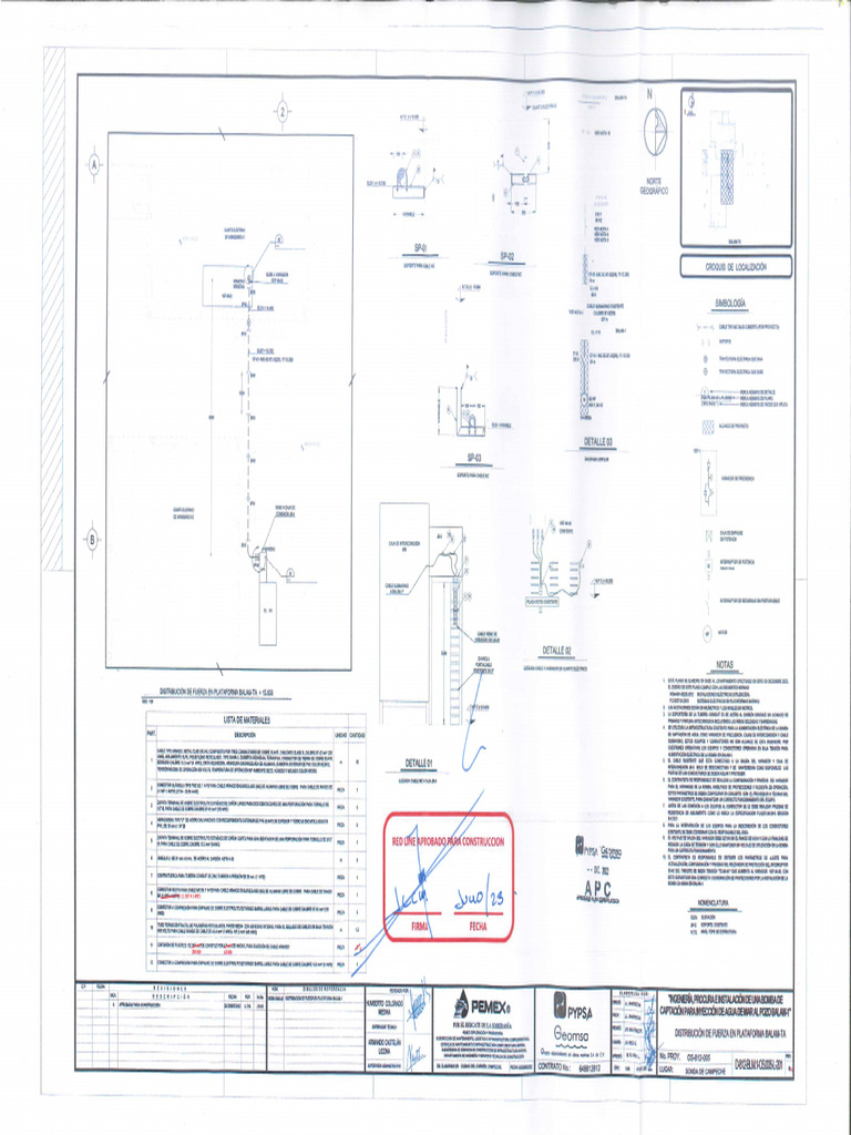 D-812-BLM.1-OS.005-L-201 REV.0RL FIRMADO | PDF
