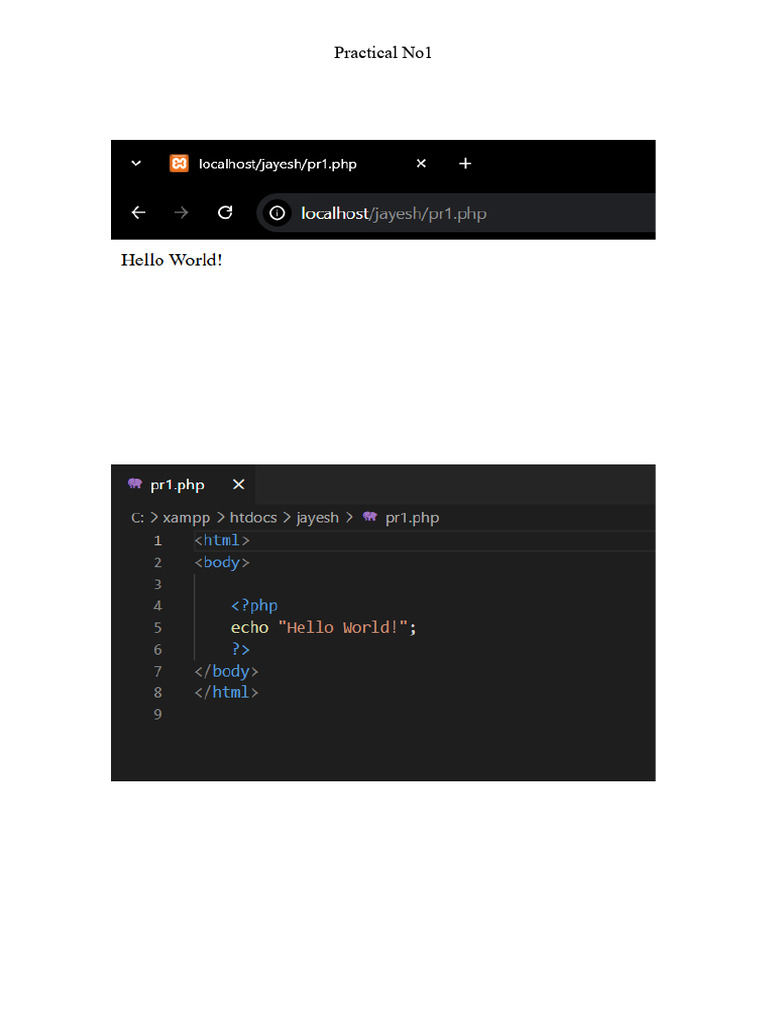 Practical No 1.2 | PDF
