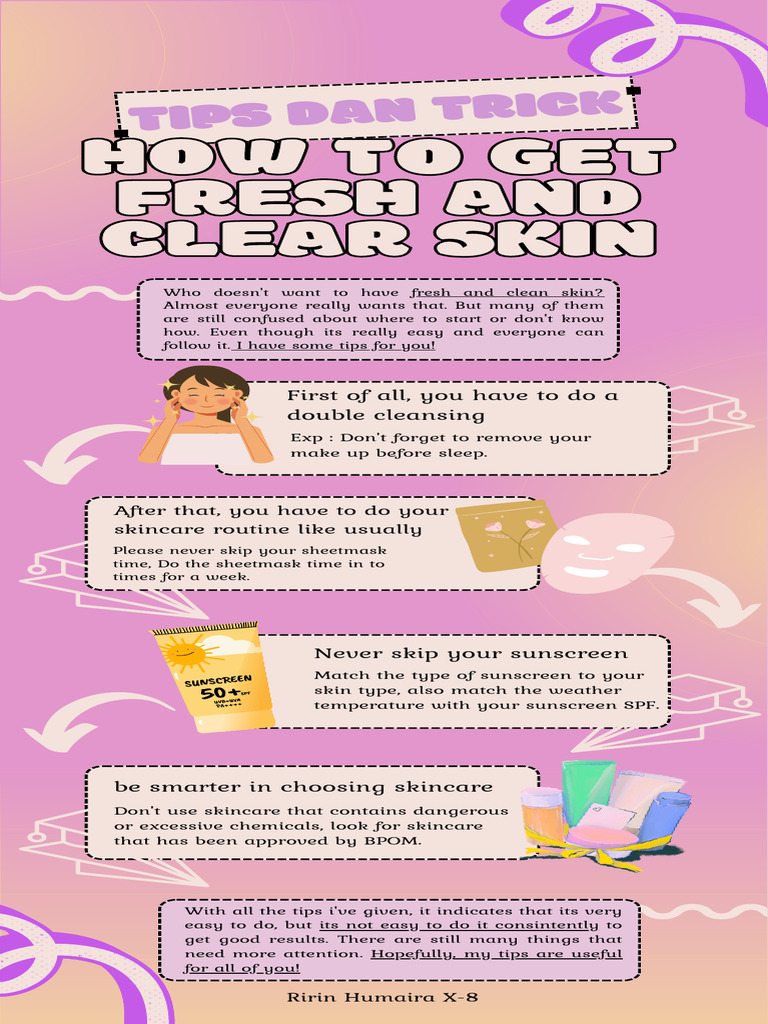 Clear Skin Tips and Tricks Guide | PDF