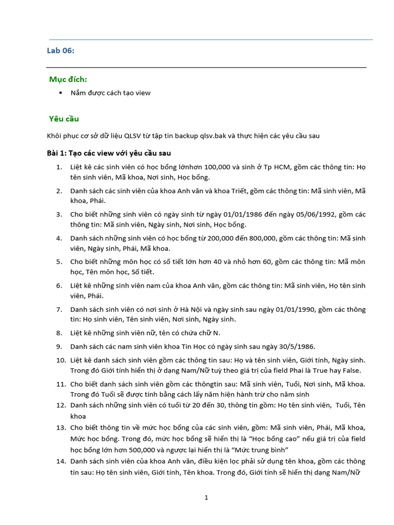 Lab 06 | PDF