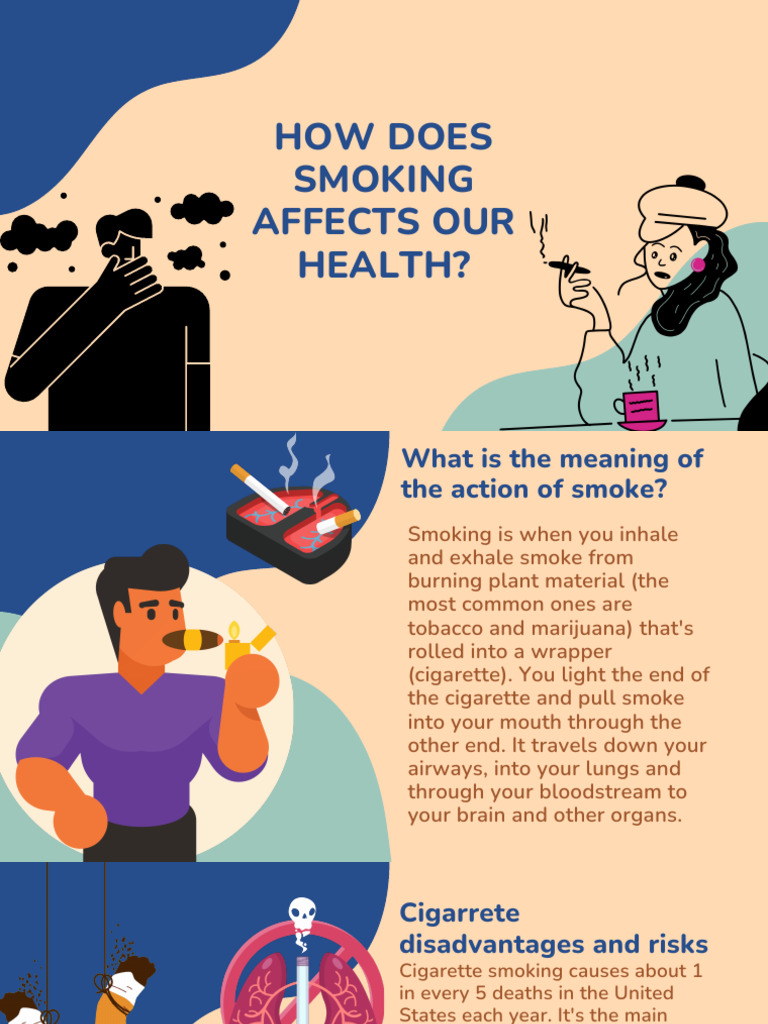 How Does Smokingvaping Affects Our Health | PDF