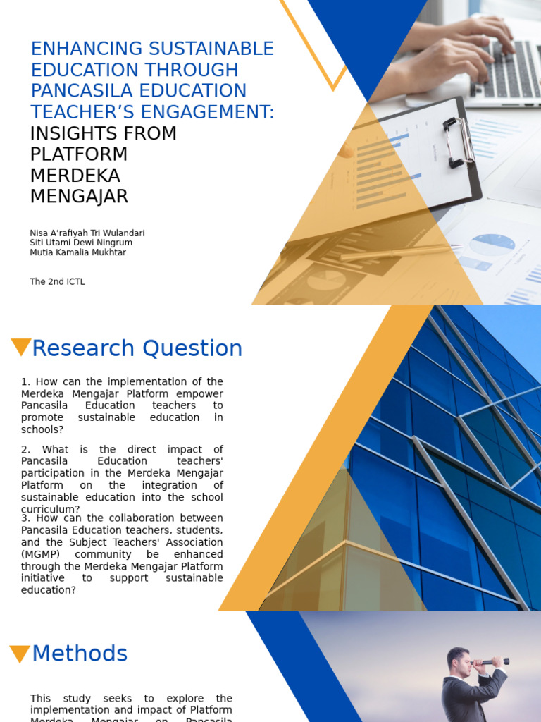 Presenter The 2nd ICTL - Nisa, Tami, Mutia | PDF | Collaboration | Lesson Plan