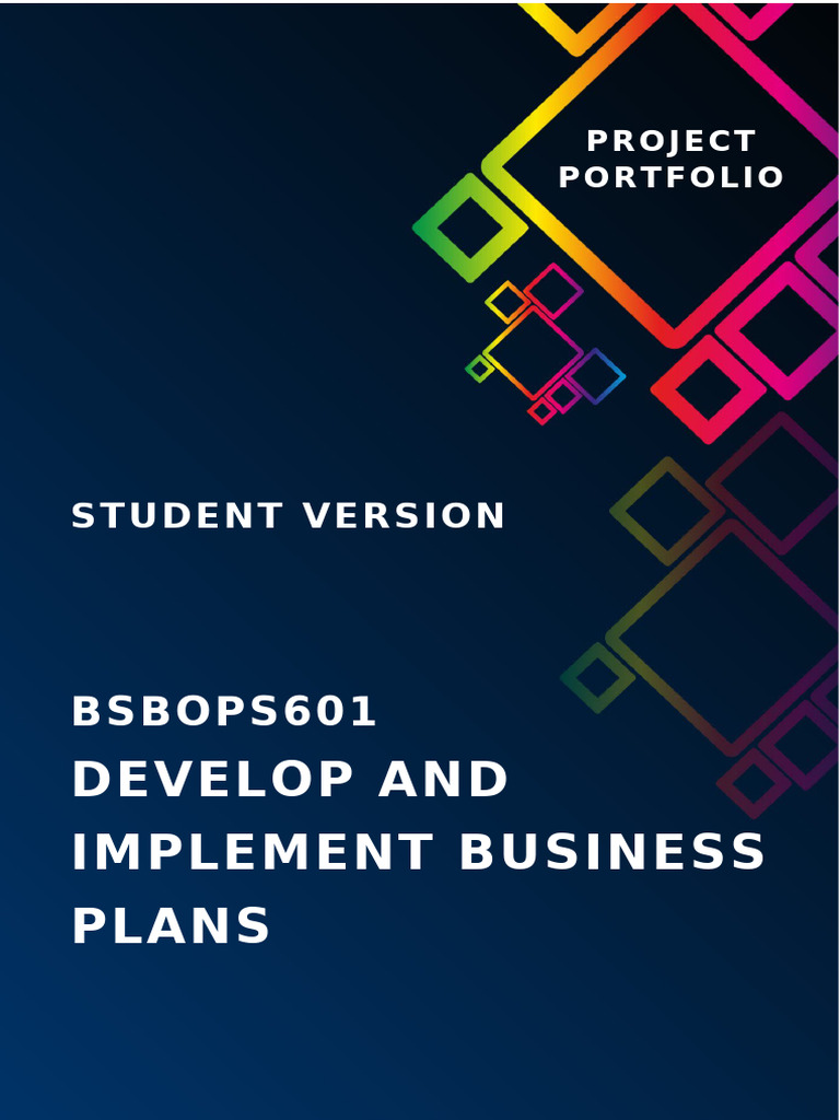 BSBOPS601 Project Portfolio | PDF | Employee Retention | Pricing