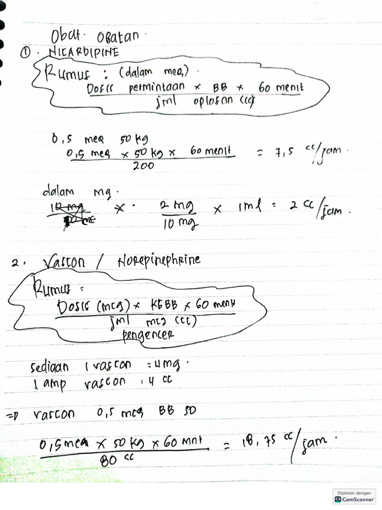 Rumus Obat | PDF
