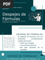 Ejercicios Despeje Formulas Faciles Corregido | PDF