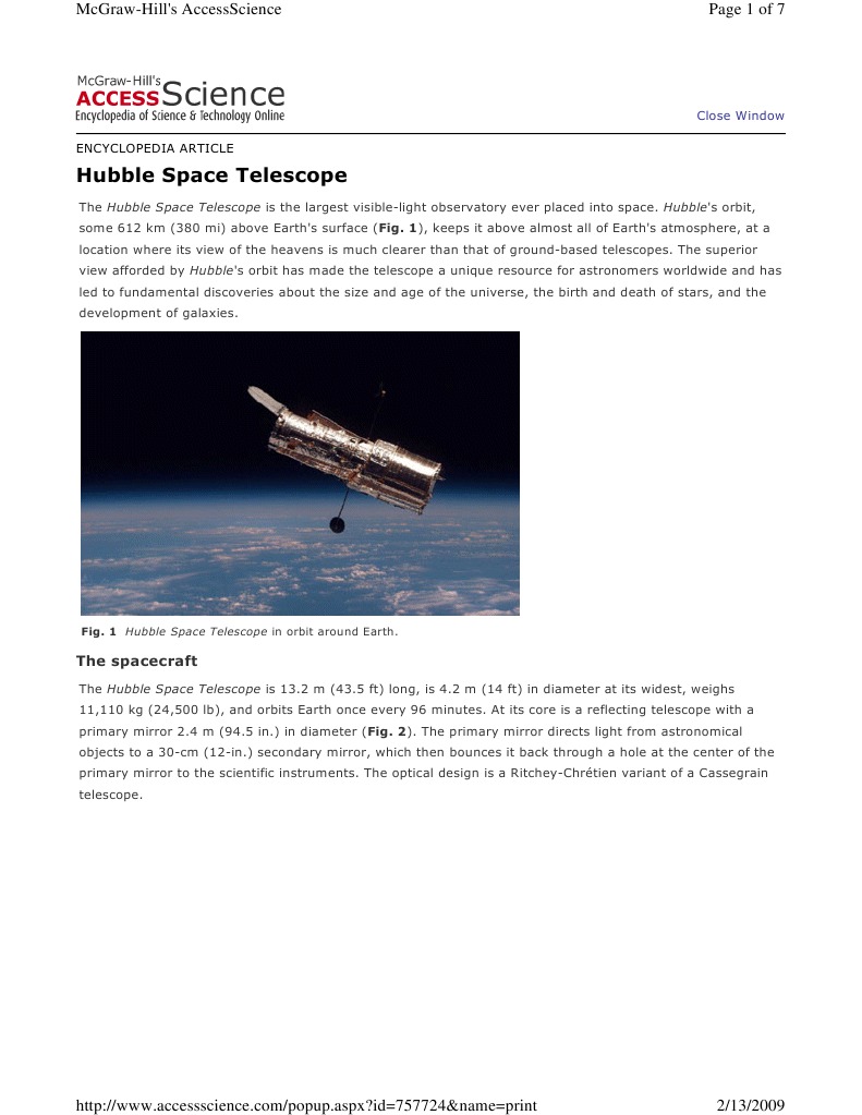 Hubble Space Telescope | PDF | Hubble Space Telescope | Galaxy