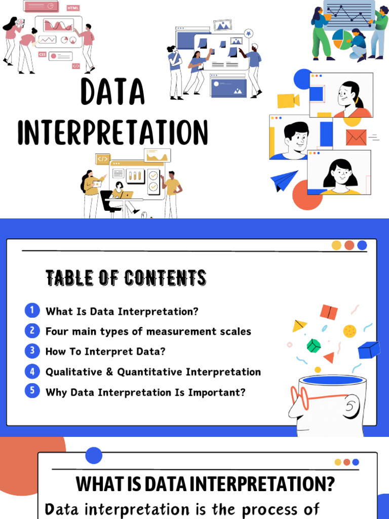 Data Interpretation Essentials | PDF | Statistics | Data Analysis
