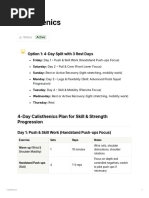 BLC - Endurance and Mobility Evaluation | PDF | Physical Exercise