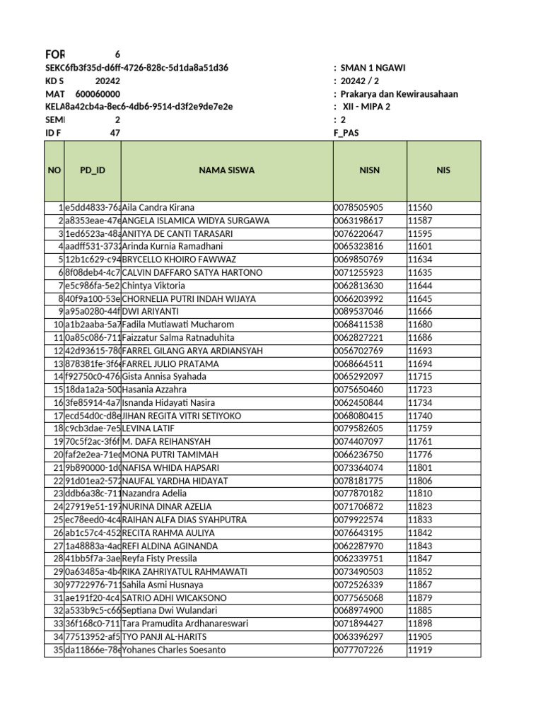 Nil - Sas - 20242 - 600060000 - Xii - Mipa 2 | PDF