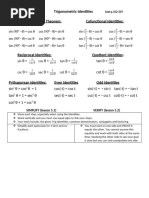 GRADE 11 - Trigonometric Identities | PDF | Mathematical Analysis ...