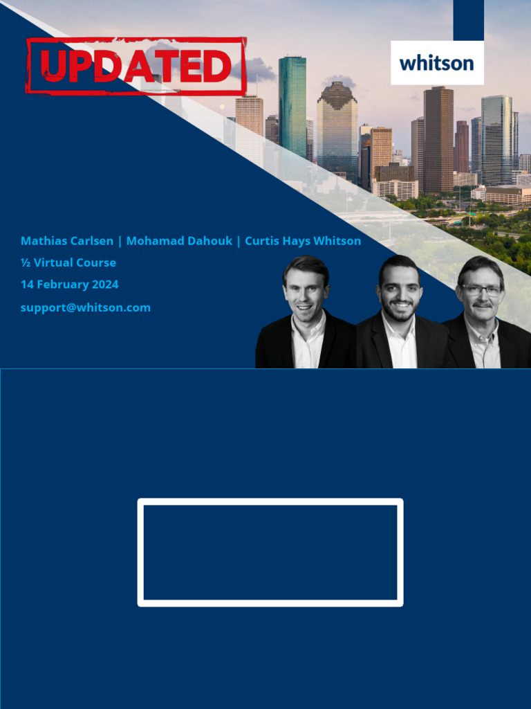 Whitson PVT Virtual Course Overview | PDF | Phase (Matter) | Continuum ...