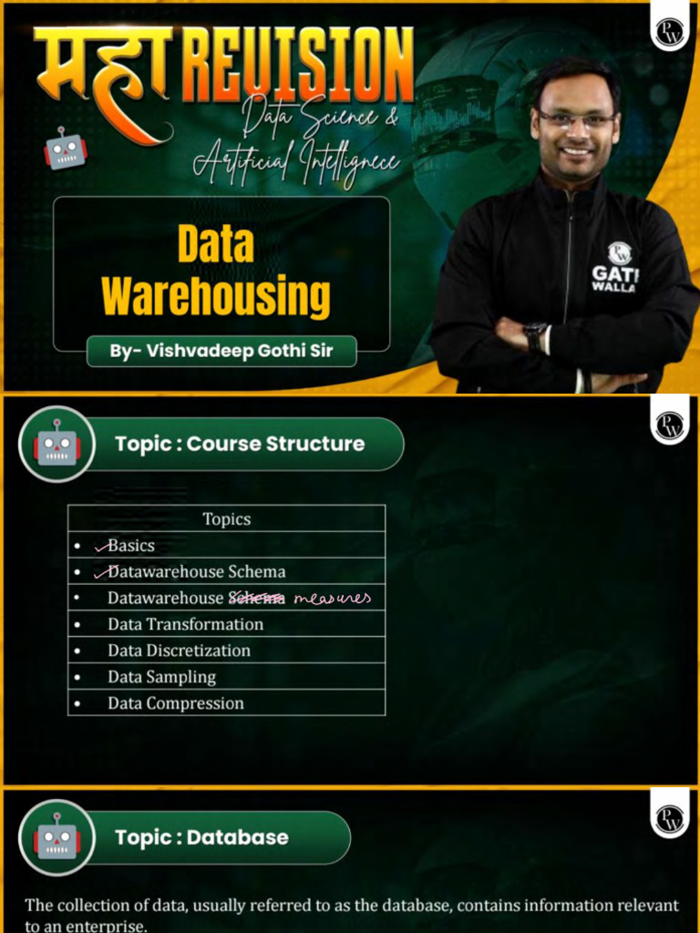 Maha Revision _ Data Warehousing | PDF
