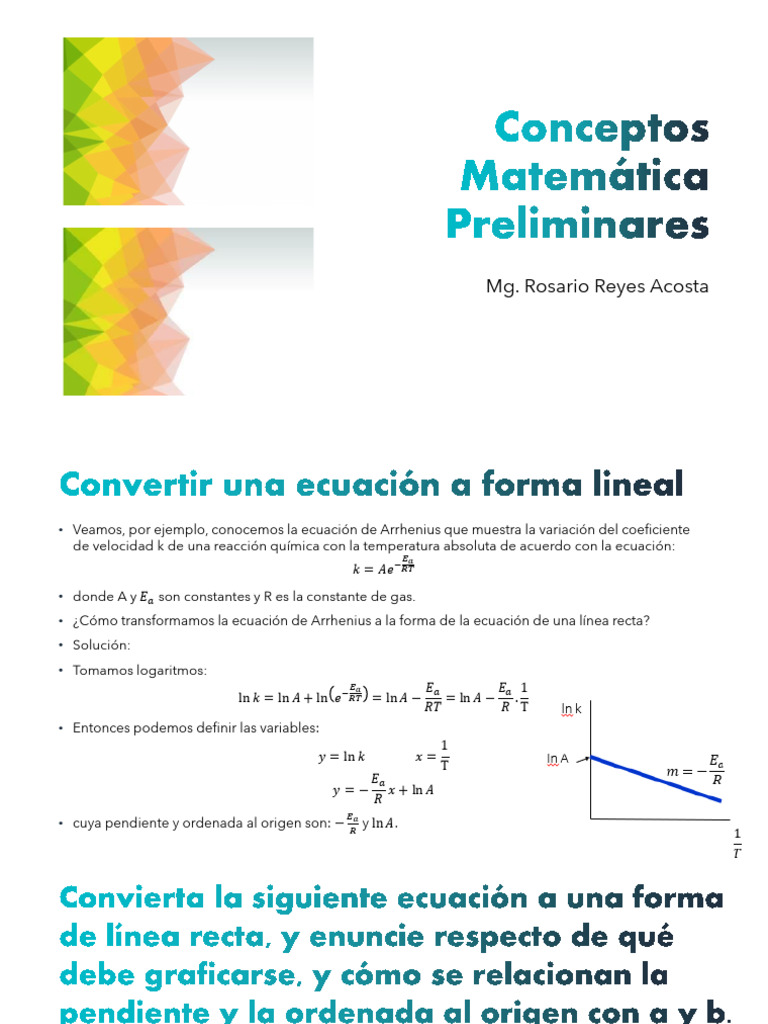 Conceptos Matemática Preliminares | PDF | Derivado | Función (Matemáticas)