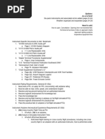 Instrument Rating Proficiency Check Checklist Form 61 1512 | PDF ...