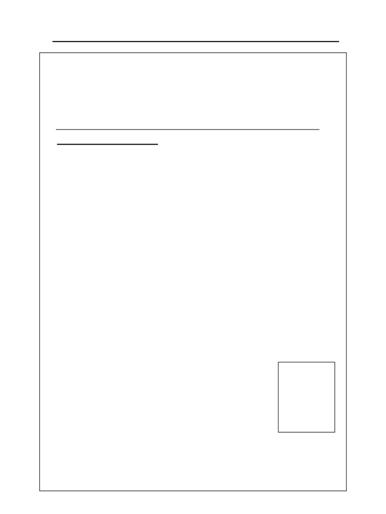 Address Proof Certificate Format | PDF