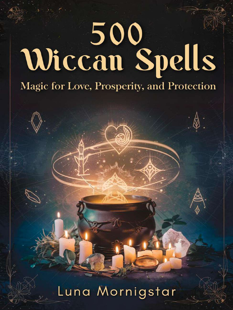 Volume 3 - 500 Wiccan Spells Magic for Love Prosperity and Protection ...
