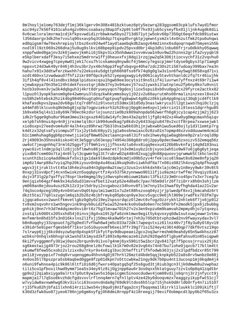 Unique Document Identifier String | PDF