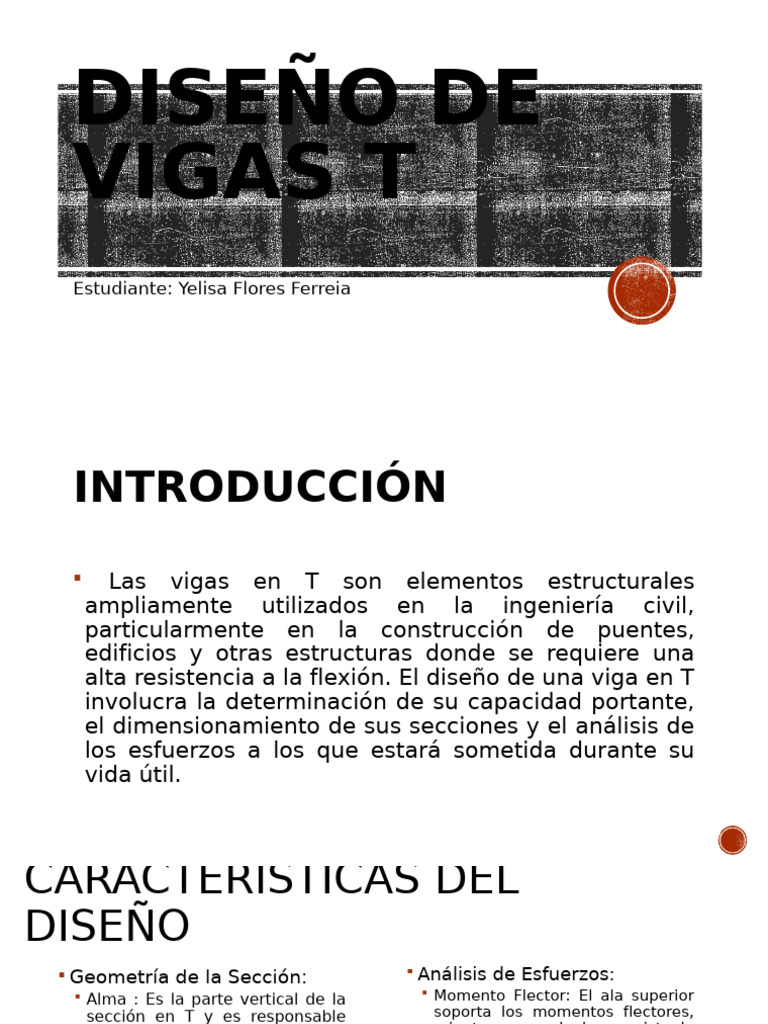 Diseño de Vigas T Ok | PDF | Viga (Estructura) | Resistencia de materiales