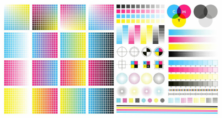 cmyk-color-marks-color-registration-and-adjustment-marks-for-printing ...