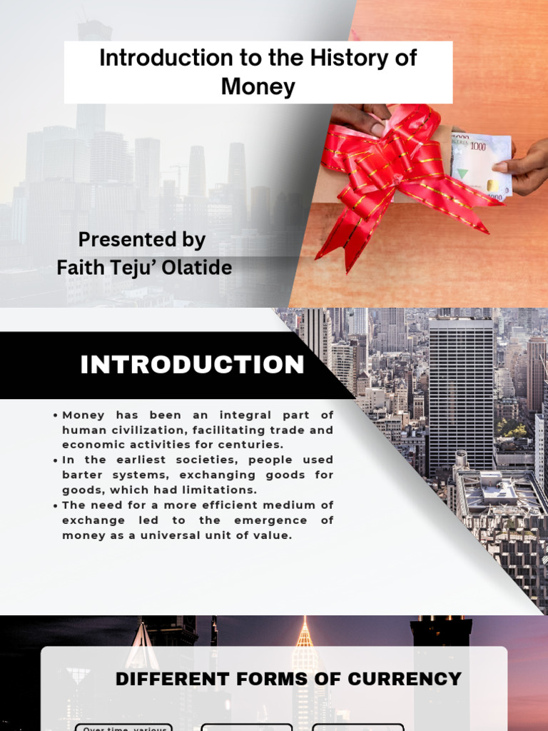 Evolution of Money Through History | PDF | Money | Currency