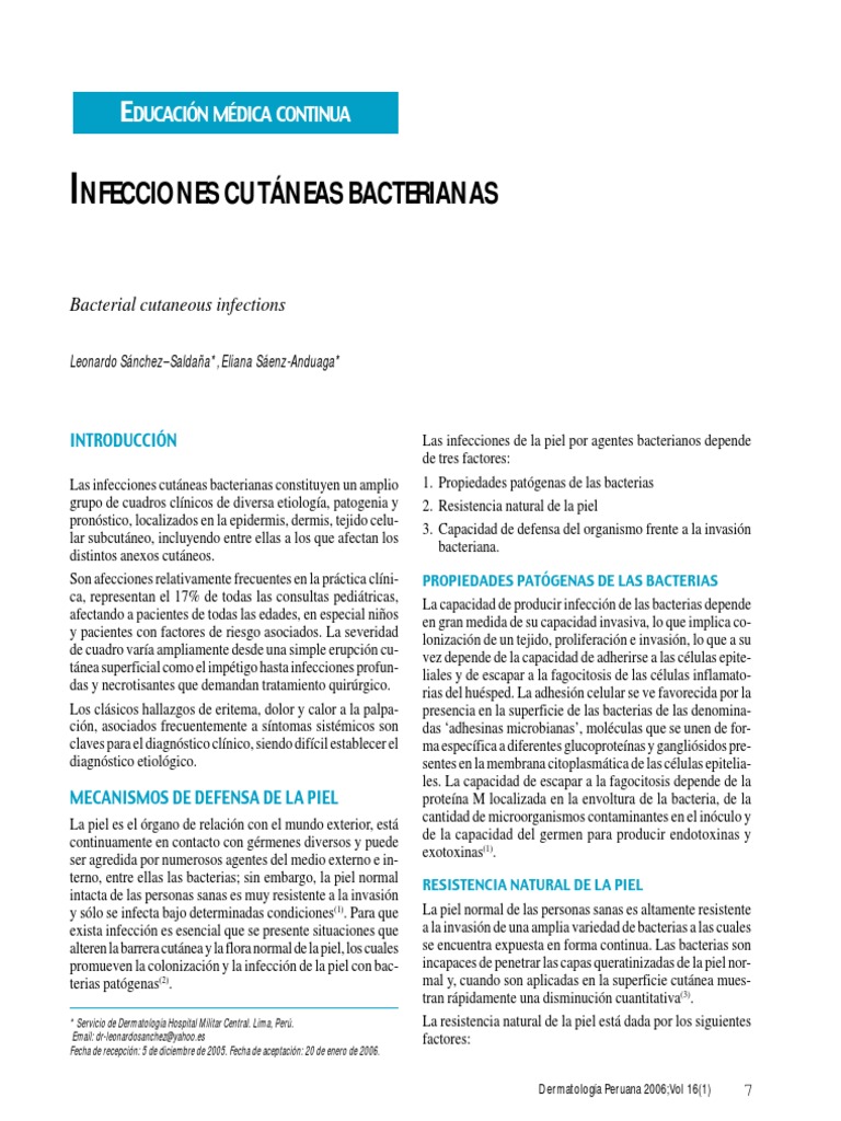 Impétigo | PDF | Staphylococcus Aureus | Sistema inmune