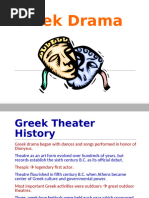 Structure of Greek Tragedy Explained | PDF | Greek Tragedy | Tragedy