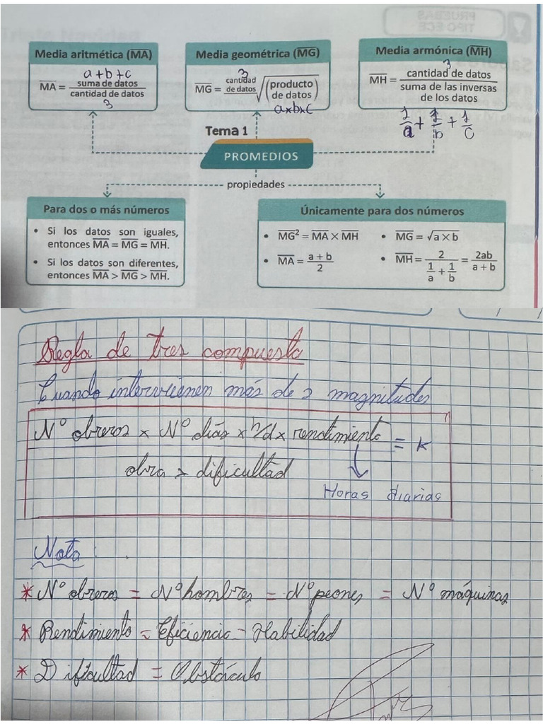 Formulas Arit | PDF