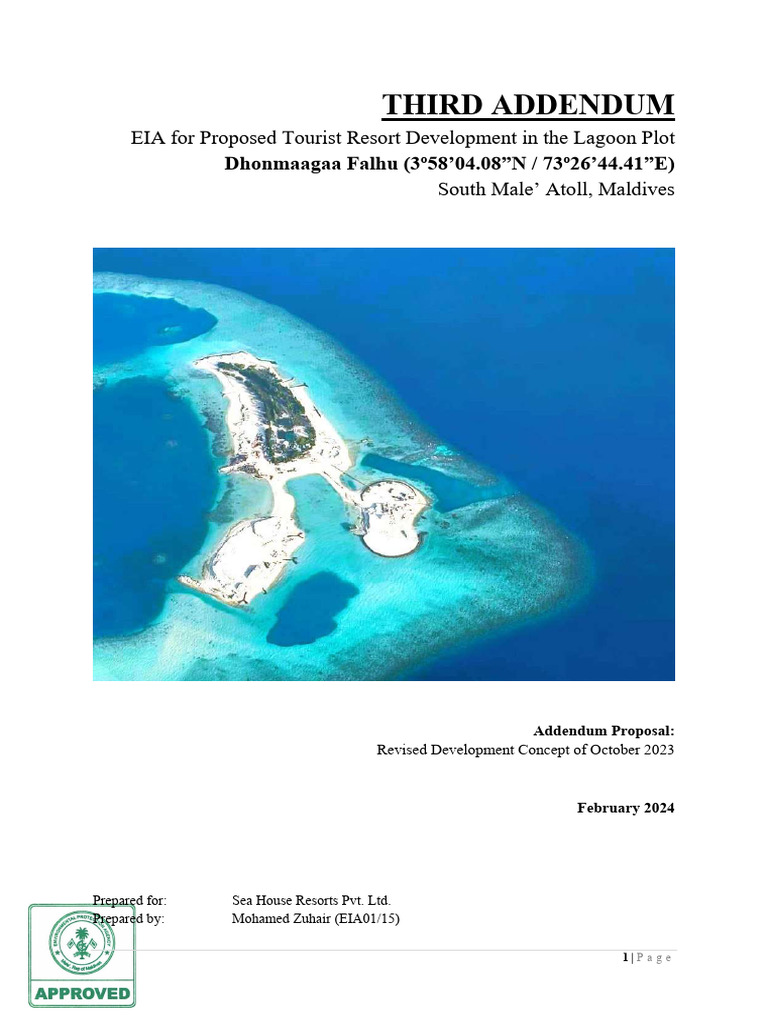 AD - 3 - EIA For The Proposed Tourist Resort Development in The Lagoon ...