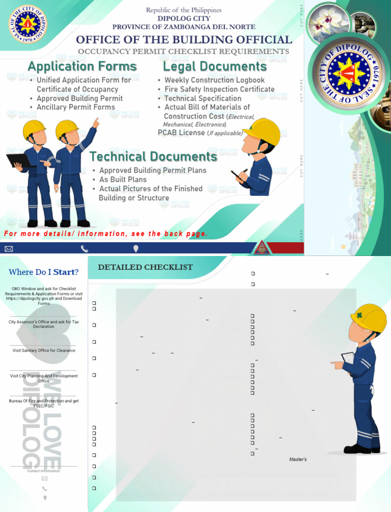 Occupancy Permit Application Checklist | PDF | Engineer