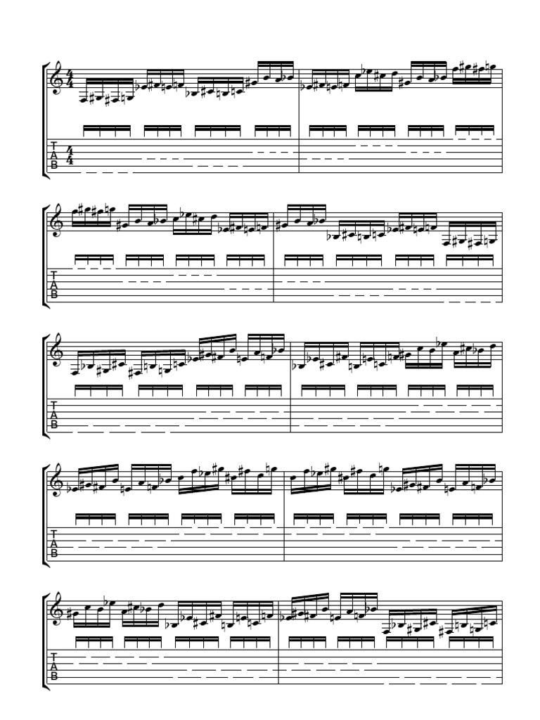 Warm-Up-and-Cross-Picking-Exercises | PDF