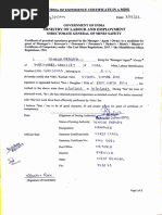 DMRE 71 MOCC Application Form For Examination | PDF | Mining