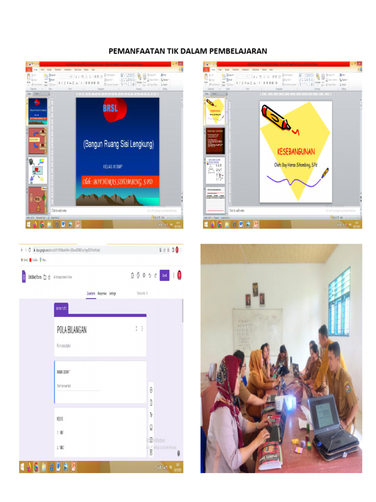 Pemanfaatan Tik Dalam Pembelajaran | PDF