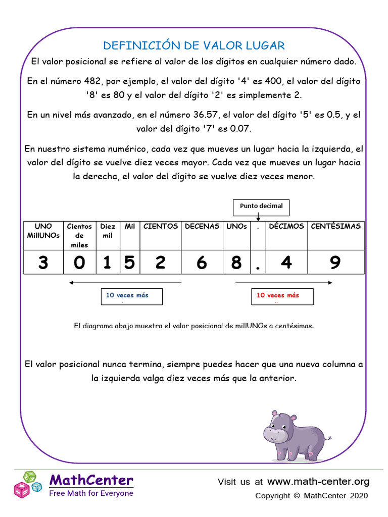 Valor Posicional | PDF