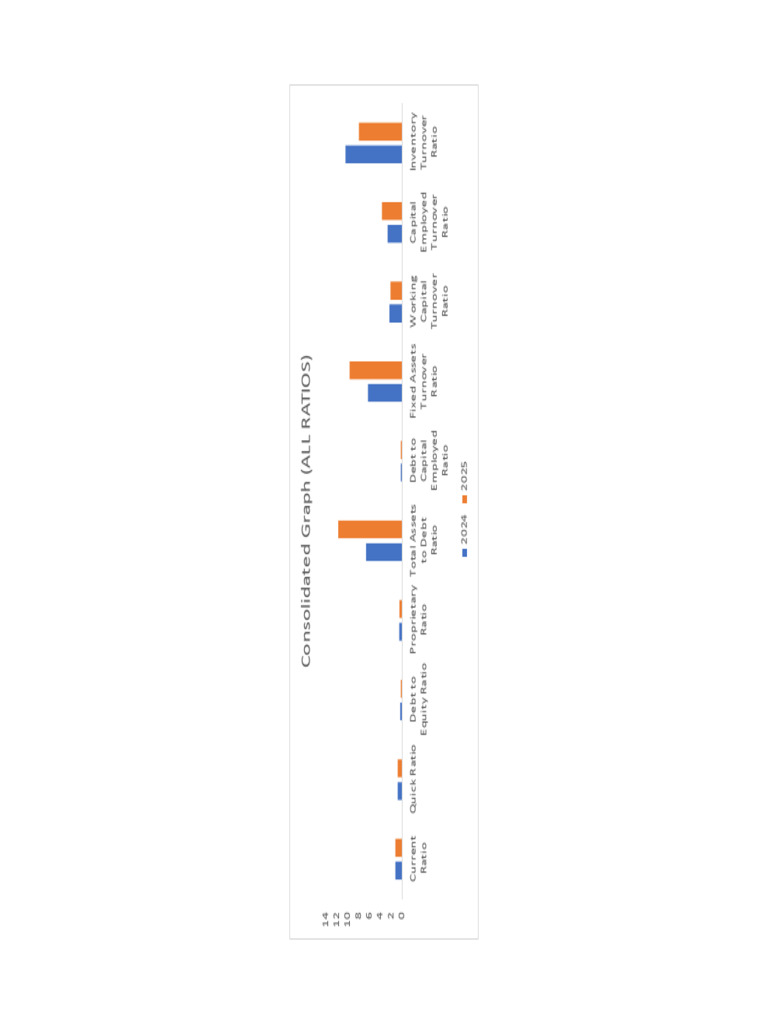 Consolidated Graph For Ratios Project | PDF