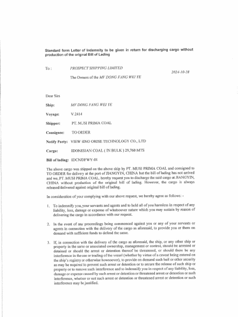 LOI | PDF