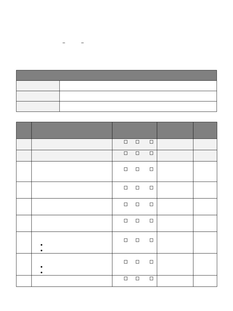 DRP Checklist | PDF | Road | Specification (Technical Standard)
