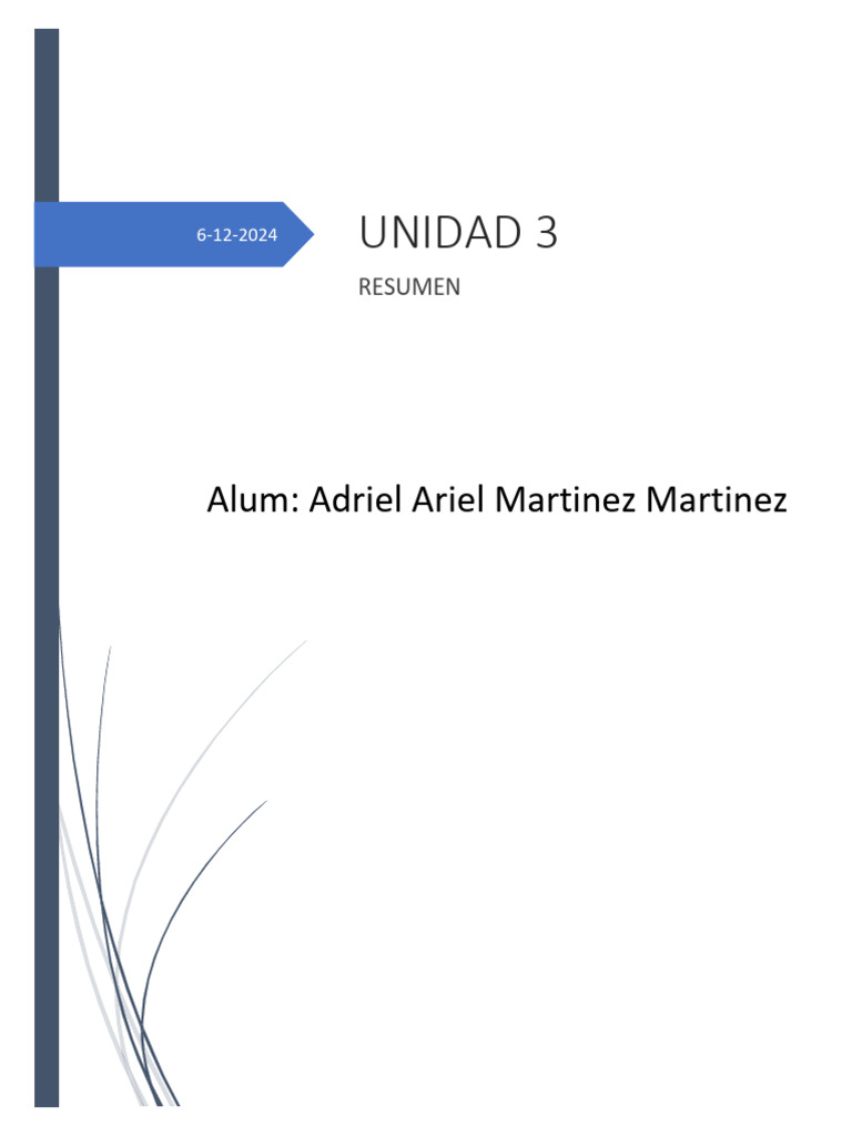 RESUMEN U3_ADRIEL | PDF | Linealidad | Análisis matemático