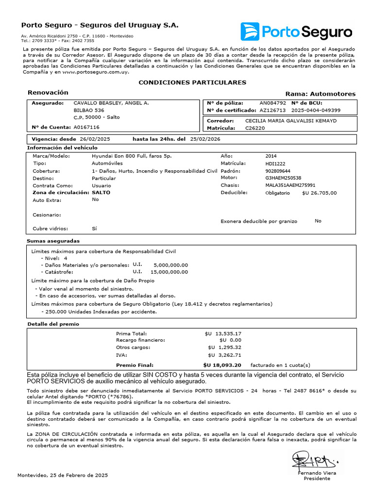 Documentos Po Liza | PDF | Póliza de seguros | Seguro