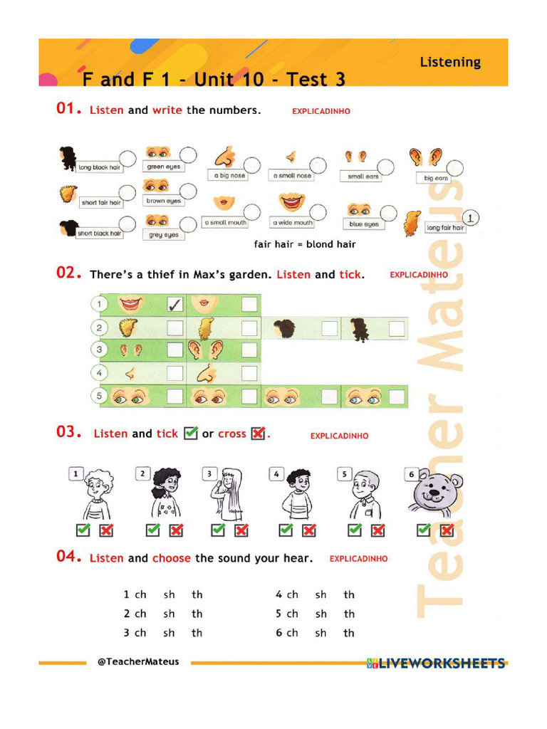 Worksheet 1955545 | PDF