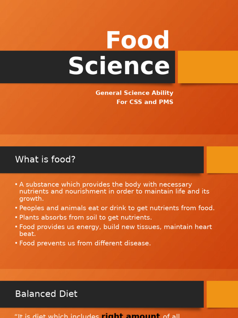 Understanding Food Science and Nutrition | PDF | Nutrients | Foods