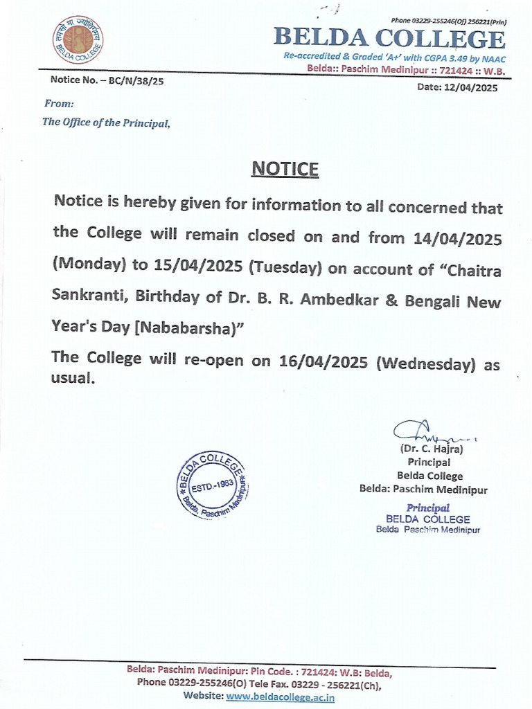 Notice-1 | PDF