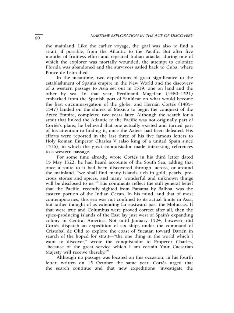 Maritime Exploration Age Discovery Trang 4 | PDF | Age Of Discovery ...