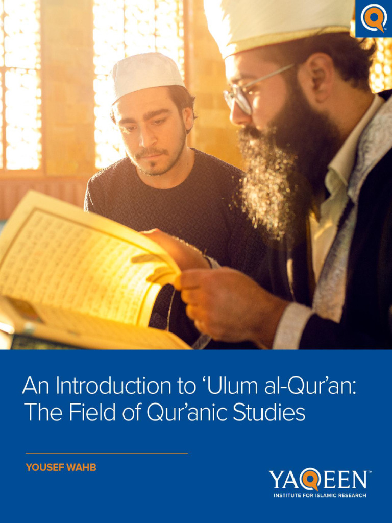 An Introduction To Ulum Al-Quran | PDF | Surah | Quran